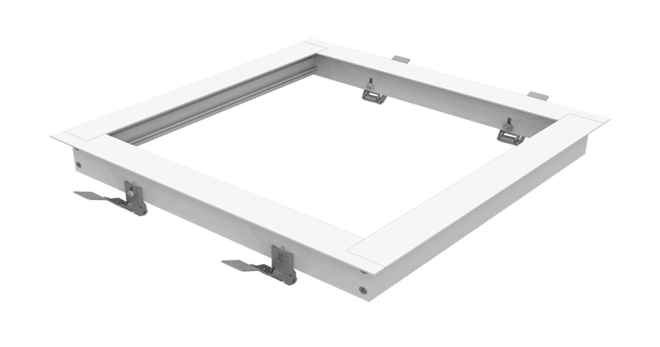 Cutsize 325x1225mm to match LED Panel 295x1195mm H40mm Recessed Screws ...